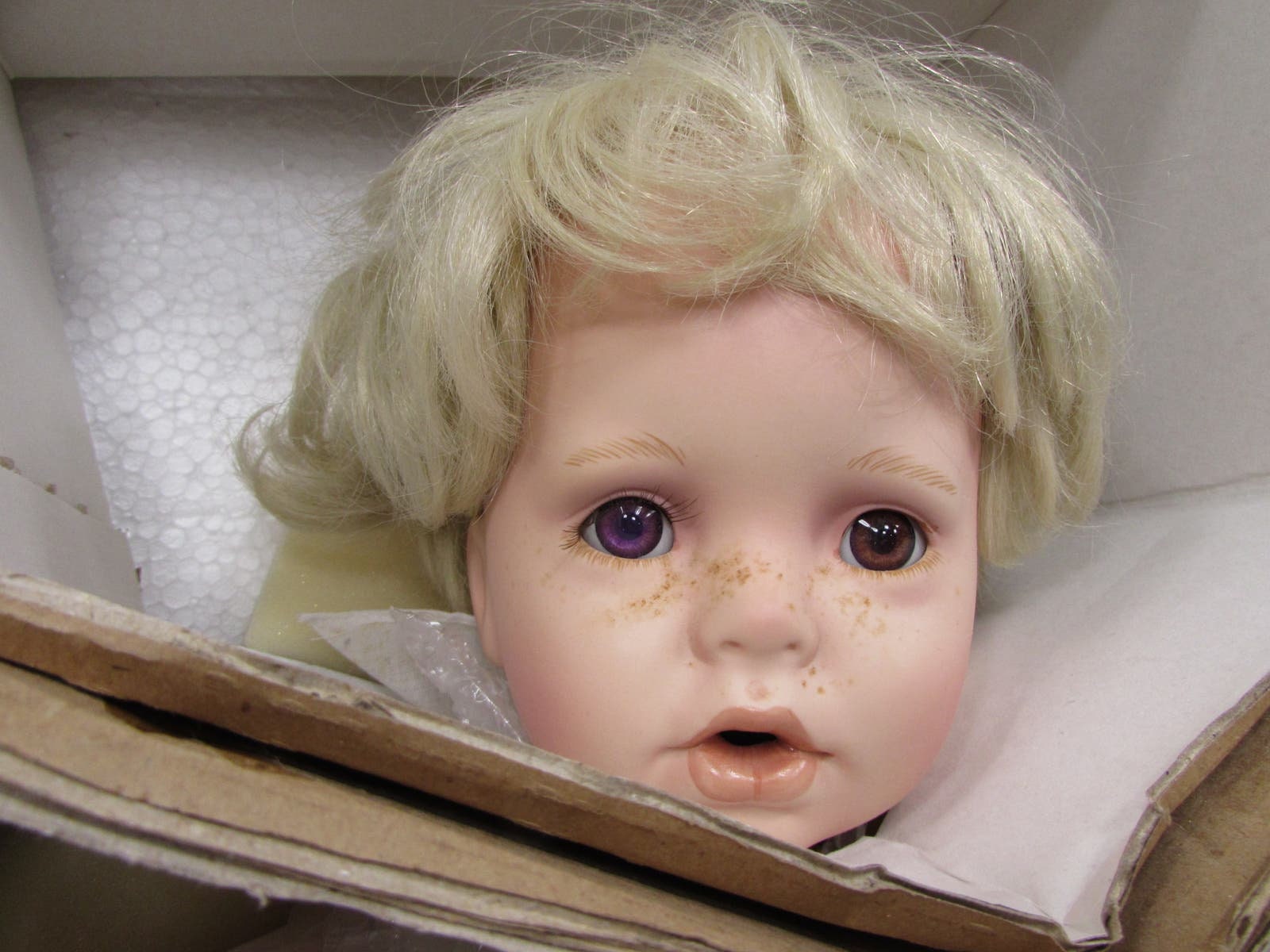 VTG Baby Shay Doll With Heterochromia 24 Inches Donna Rubert HS7075 in Box - Etsy