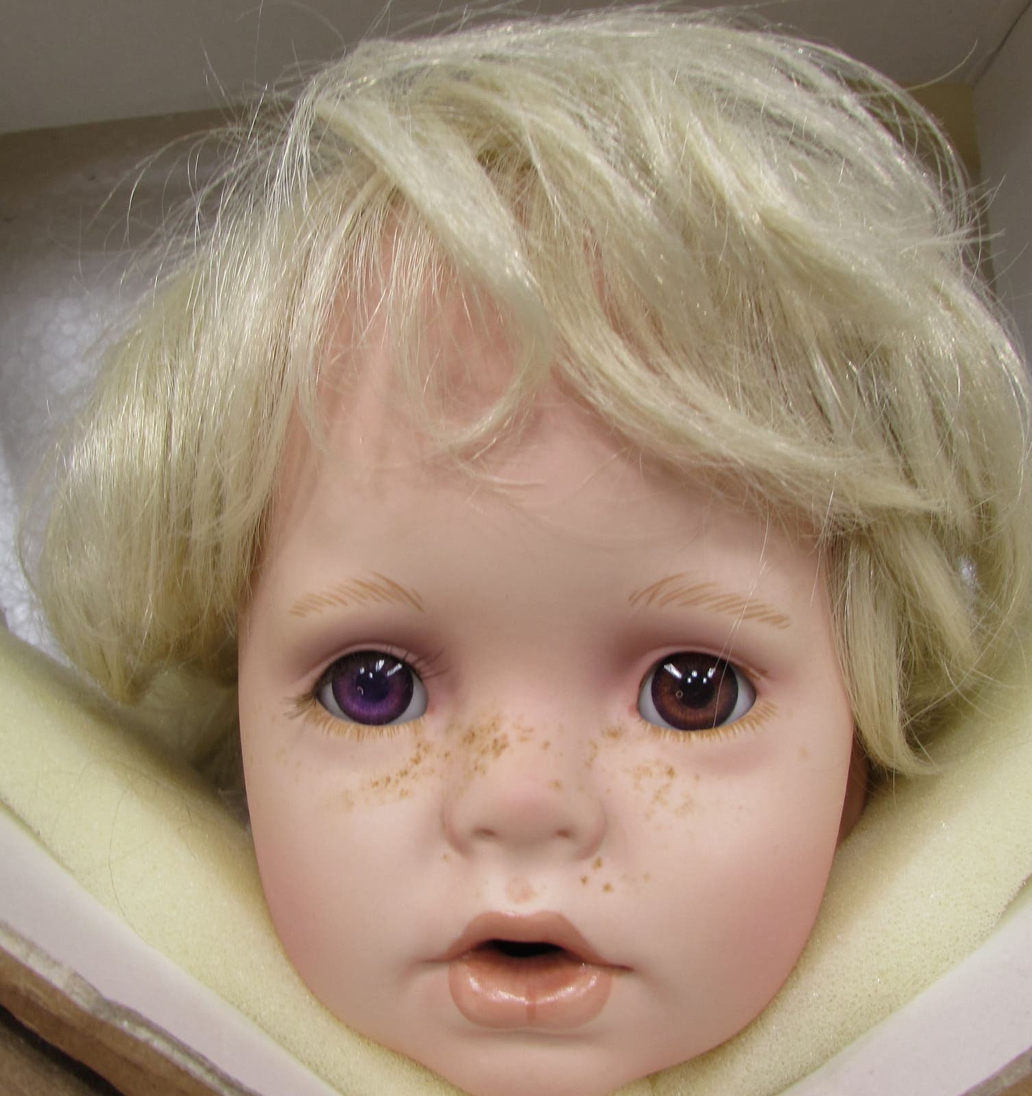 VTG Baby Shay Doll With Heterochromia 24 Inches Donna Rubert HS7075 in Box - Etsy