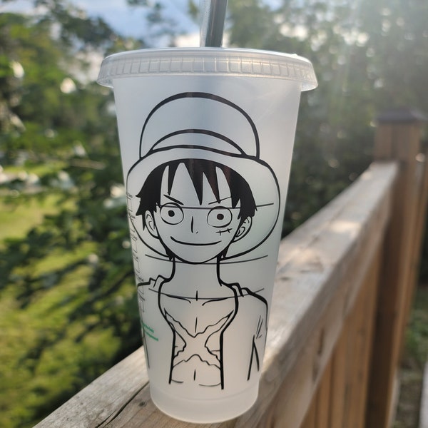 Luffy One Piece Cup - Etsy