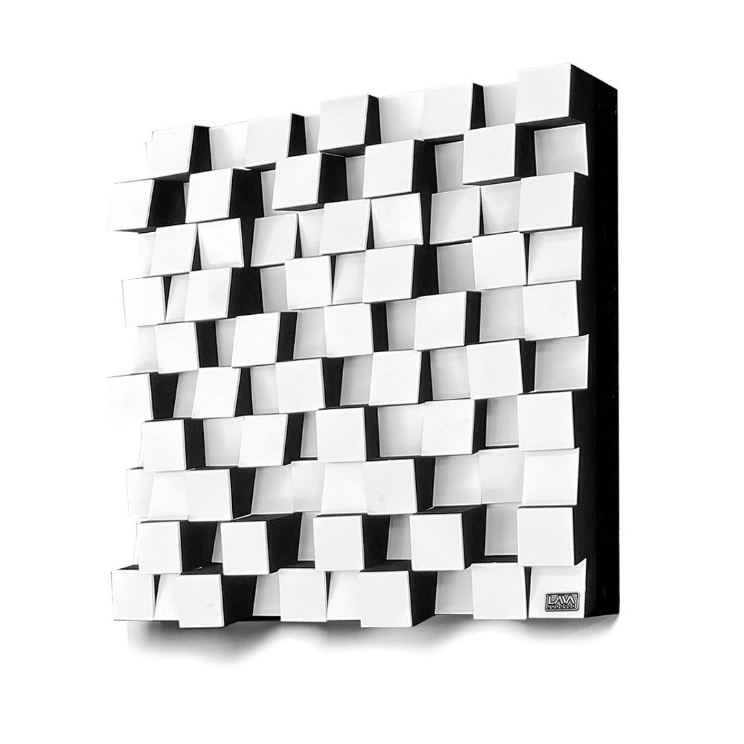 Acoustic Panel ''mosaic Diffuser Pro White'' Sound Absorber & Diffuser ...
