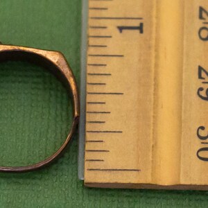 Vintage Medieval Copper Ring Size 8, K28 - Etsy
