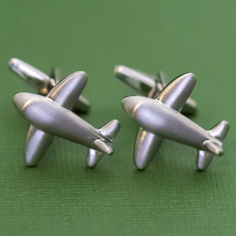 Airplane Cuff Links - Etsy
