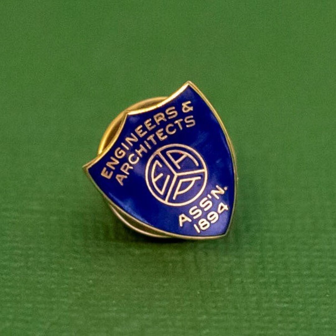 Vintage Gold Filled Engineers & Architects Association Insignia Pin ...