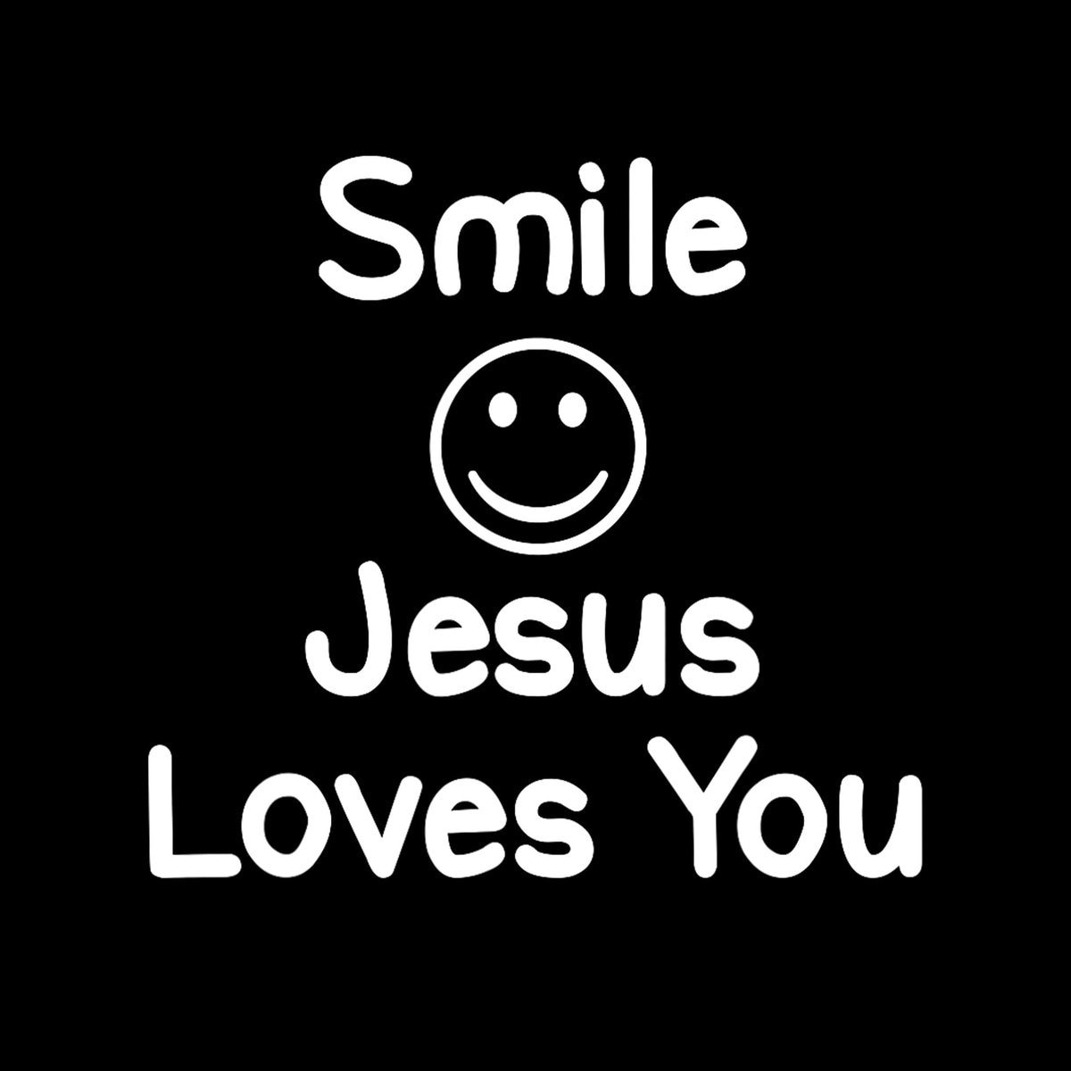 Inspirational Smile Jesus Loves You Digital Png Etsy