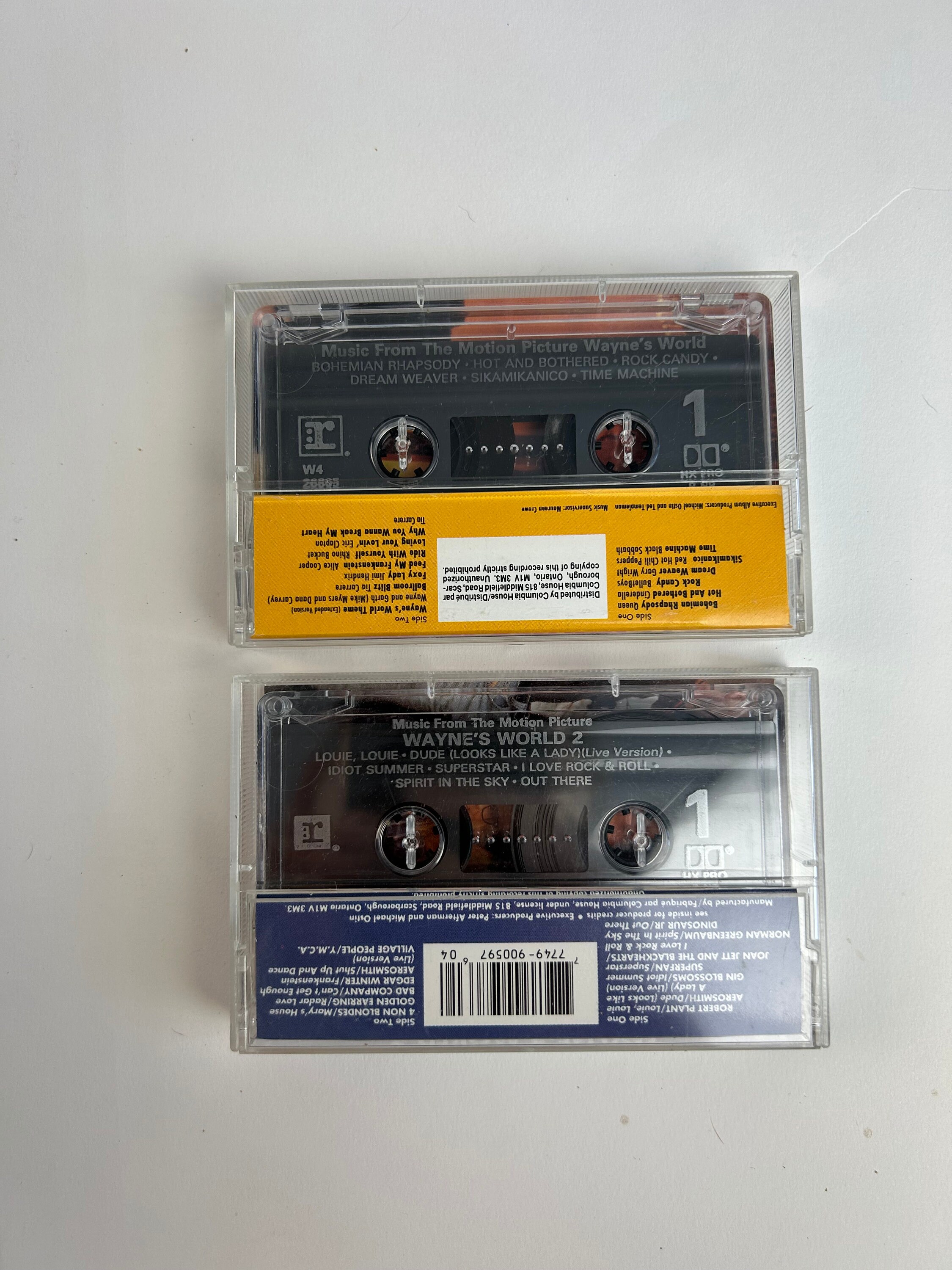 Vintage Waynes World Cassette Tapes-music From Motion Picture-feb 1992 ...