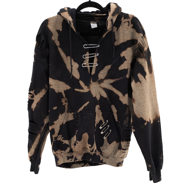 Distressed Hoodie - Etsy