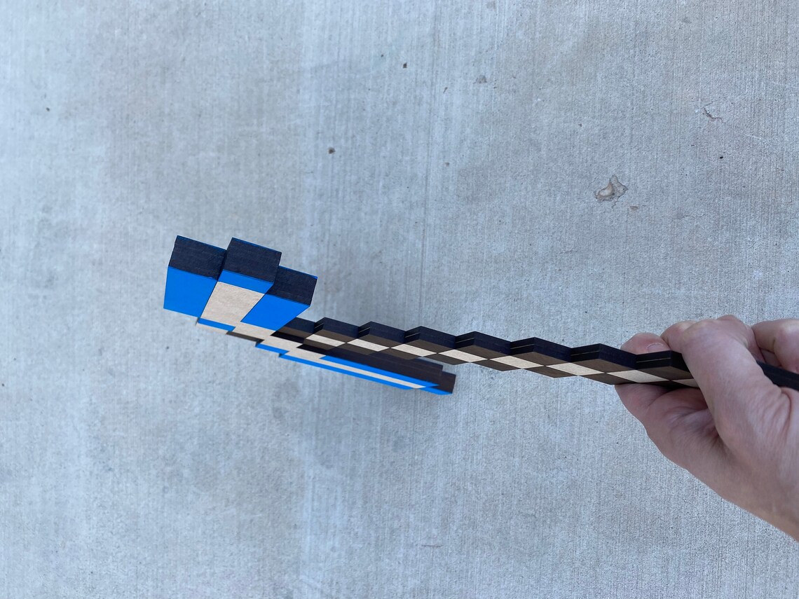 Digital File Only Minecraft Ax PDF Ai SVG | Etsy