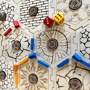 Digital File Only, Board Game, SVG, Glowforge Ready, Laser SVG, 2 to 4 ...