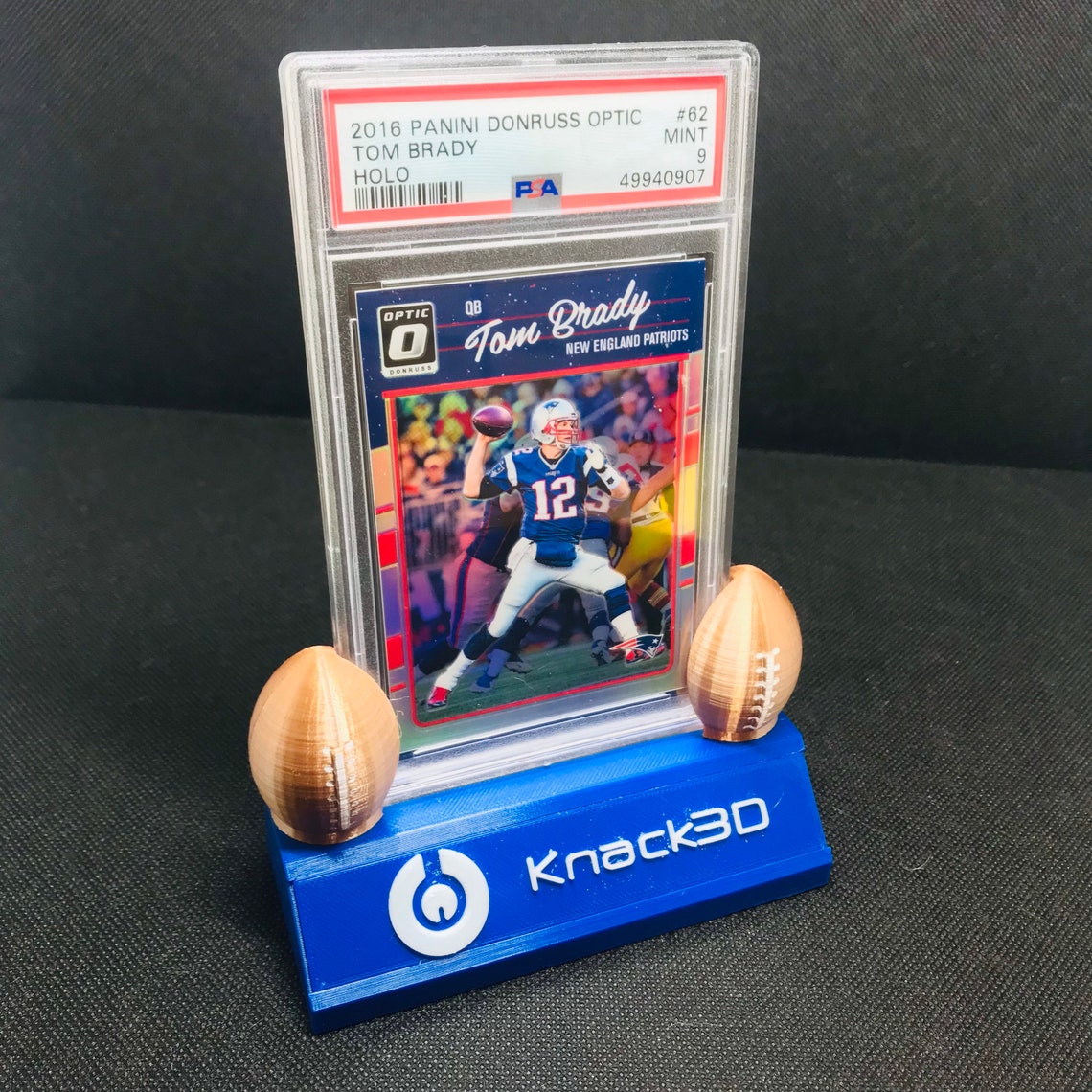 Graded Card Display Stand With Custom Nameplate - Etsy