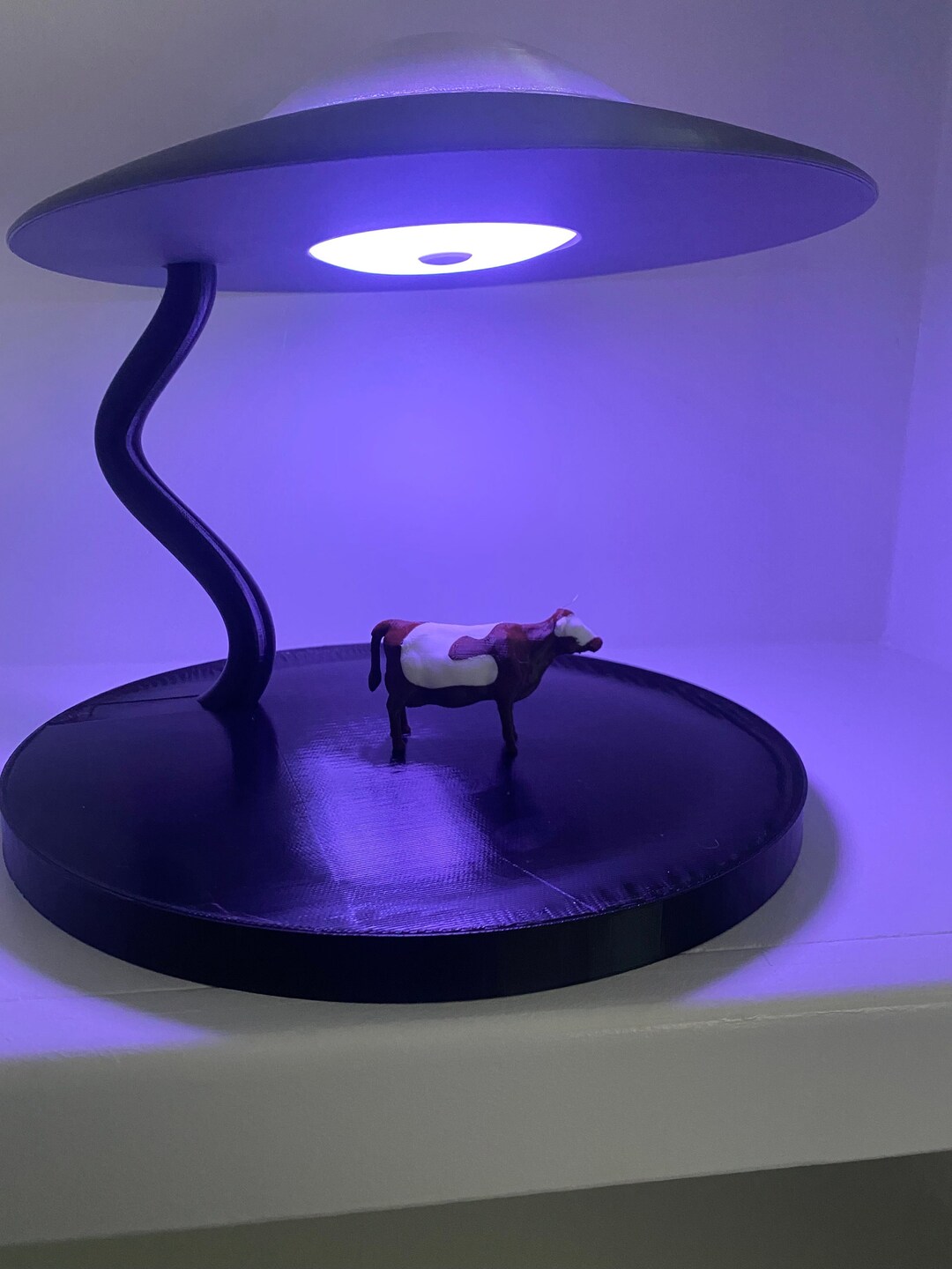 Retro Alien Saucer Lamp - Etsy
