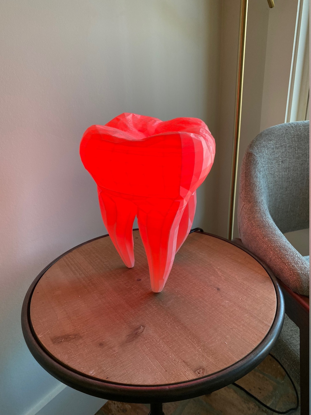 Custom Tooth Lamp - Etsy