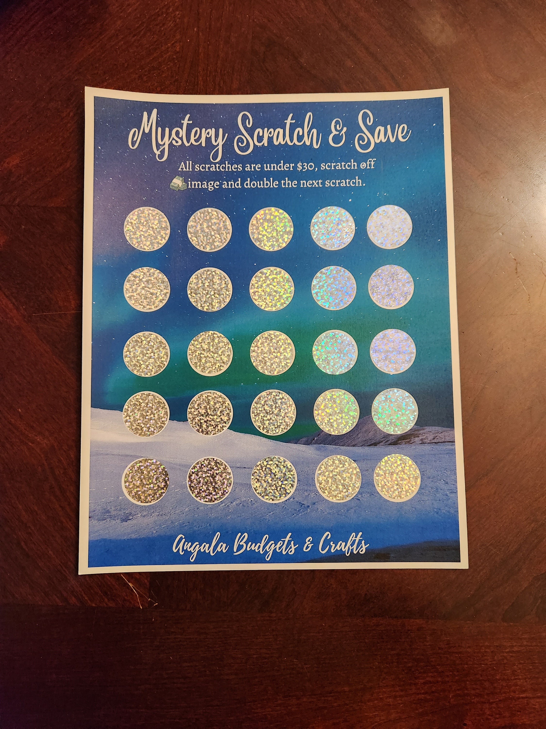 Mystery Scratch Off - Etsy