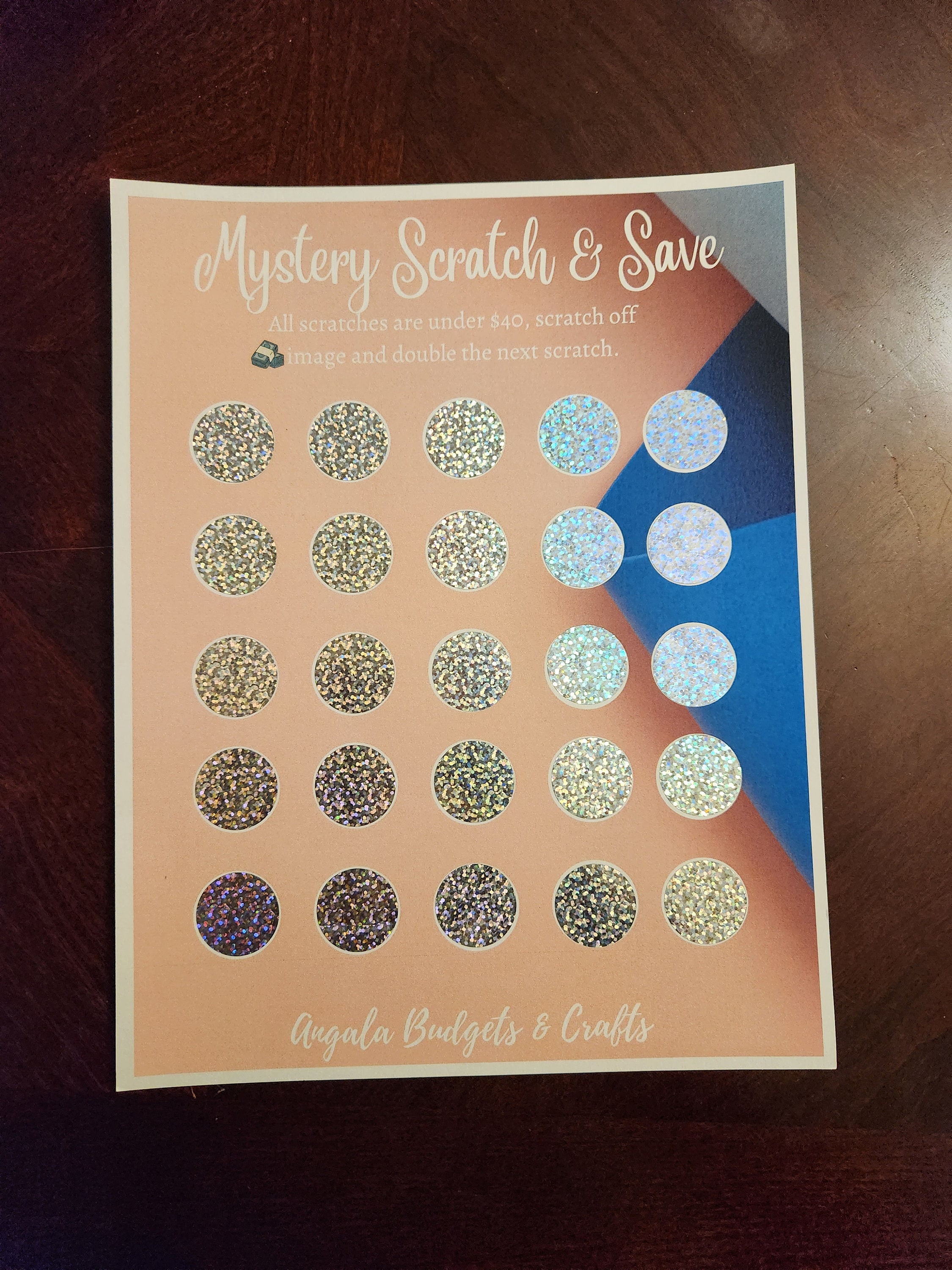 Mystery Scratch Off - Etsy
