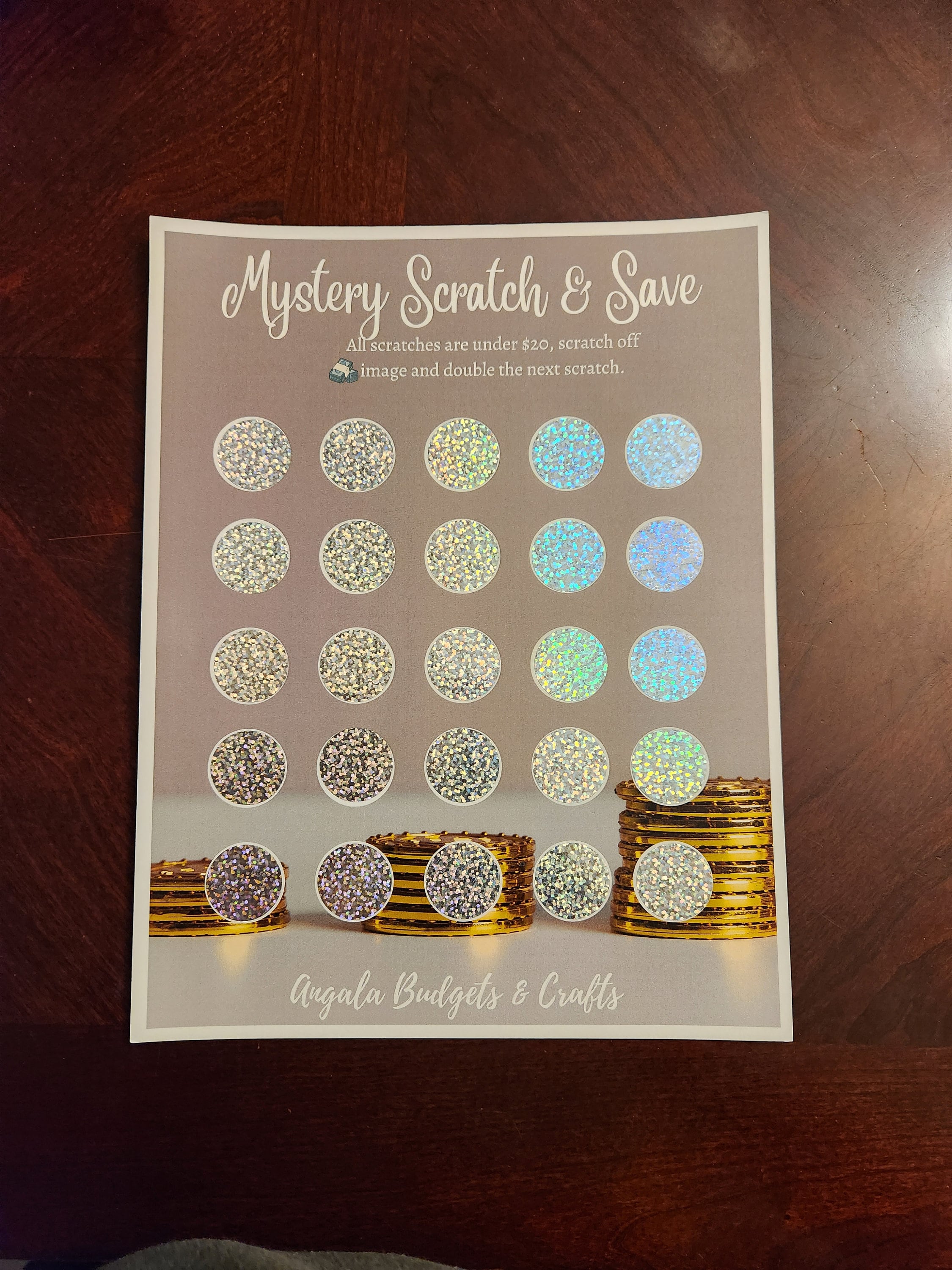 Mystery Scratch Off - Etsy