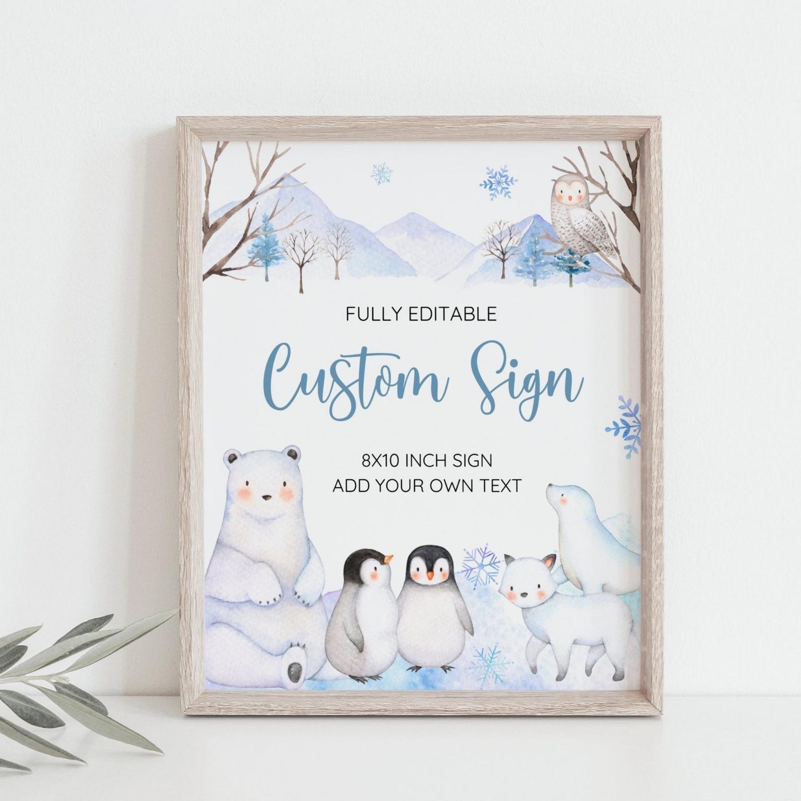 Winter Baby Shower Game Bundle, Winter Wonderland Baby Shower Game ...