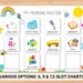 Editable Daily Routine Cards & Charts (boy), Toddler Routine Chart ...