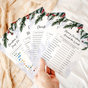 Printable Christmas Game Bundle, Christmas Party Games, Christmas Games ...