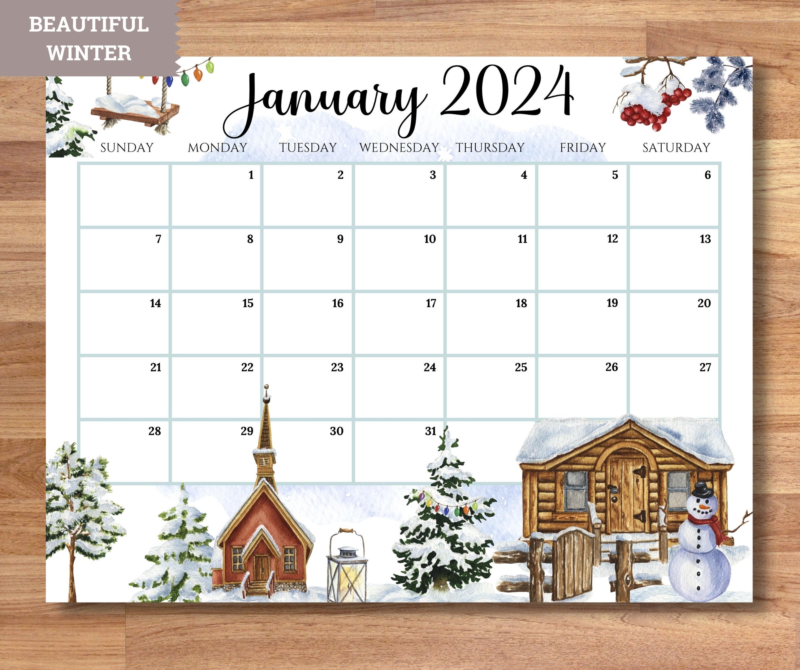 EDITABLE Academic Calendar 2023-2024 from July to June - Etsy 日本
