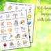 Printable Spring Bingo Game, 50 Unique Bingo Cards W/labels, Hello ...