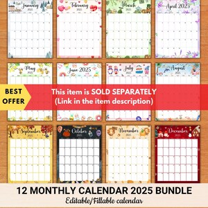 EDITABLE May 2025 Calendar (vertical / Portrait), Beautiful Spring With ...