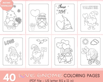 Valentine's Day Coloring Pages for Kids, Valentine Coloring Sheets ...