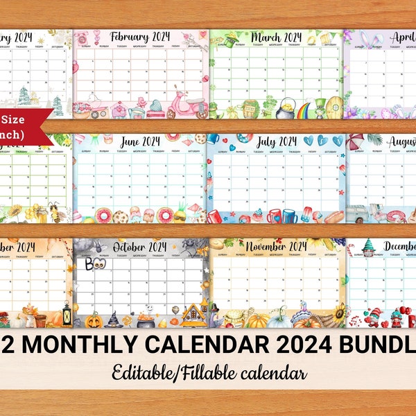 Monthly Ledger Download - Etsy
