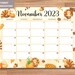 EDITABLE School Calendar 2023-2024 From July to June - Etsy