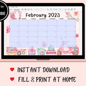 EDITABLE Watercolor Calendar 2023 Bundle Legal Size - Etsy