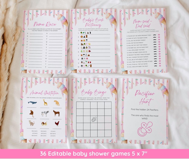 Baby Sprinkle Invitation Bundle, Sprinkled With Love Baby Shower Invite ...