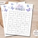 Printable Thanksgiving Bingo Game, 50 Unique Bingo Cards W/labels, Fall ...