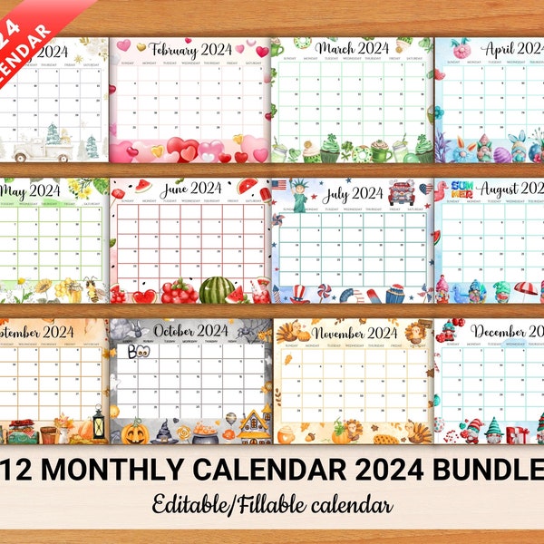 Calendar - Etsy