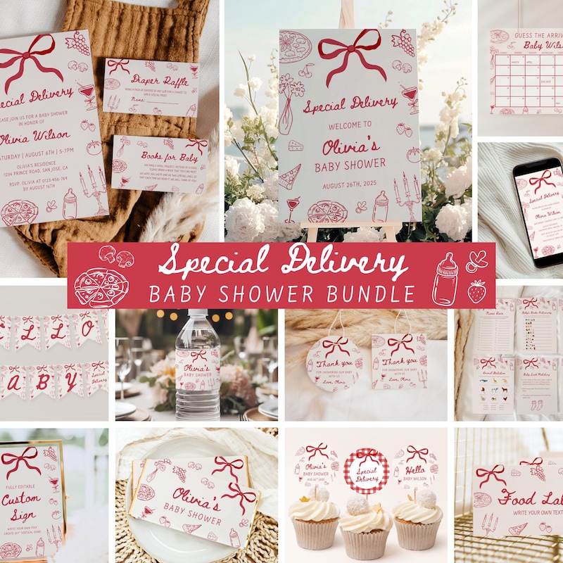 Baby Shower Themes Sets - Etsy