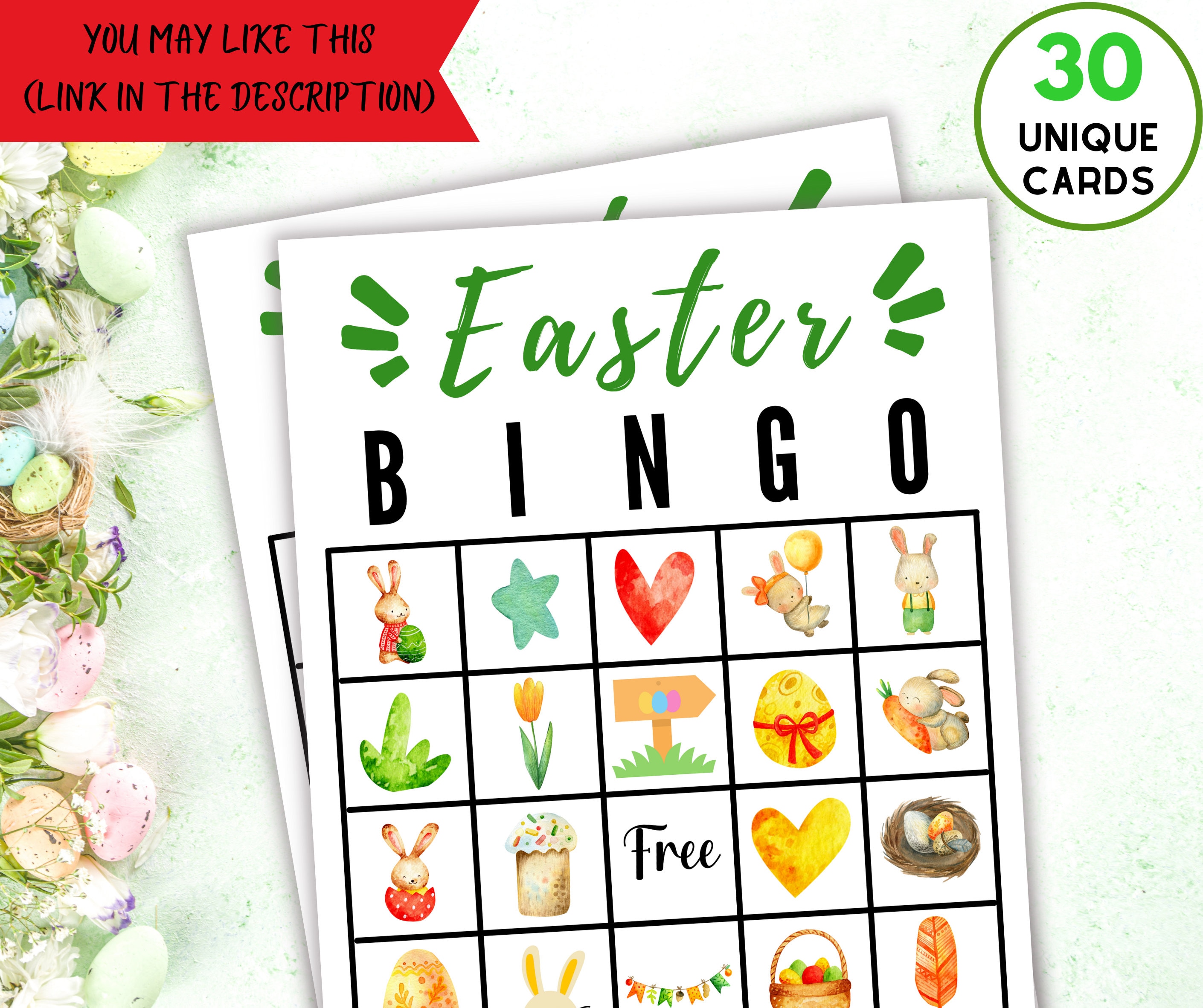 Printable Halloween Bingo, 30 Unique Halloween Bingo Cards, Happy ...