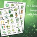 Printable St Patrick's Day Bingo Game, 50 Unique Bingo Cards W/labels ...