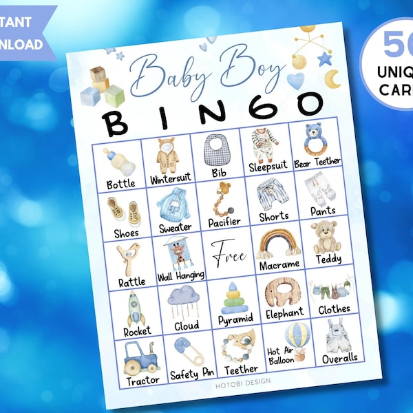 Blue Baby Shower - Etsy