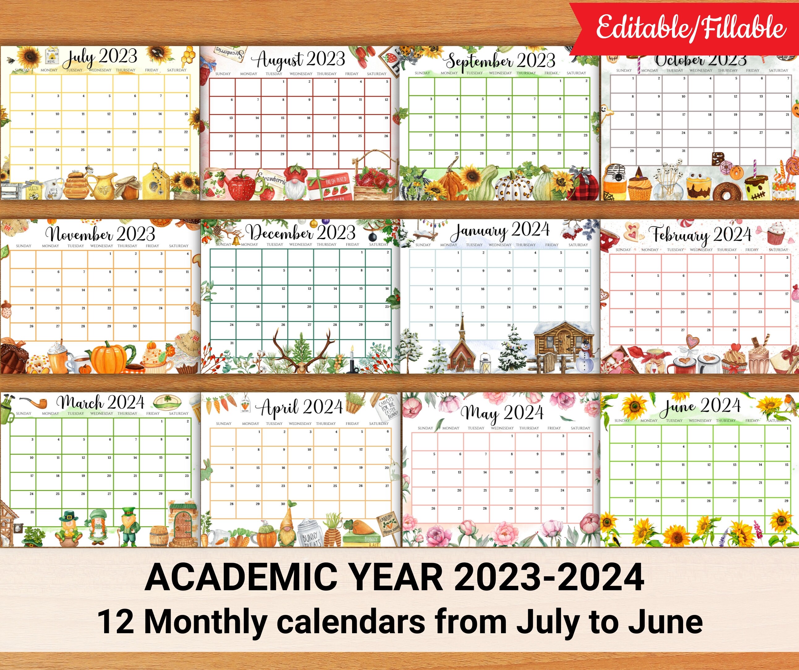 Academic Calendar July 2023 To June 2024 | informacionpublica.svet.gob.gt