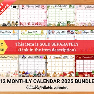 EDITABLE March 2025 Calendar, Beautiful Spring Planner With Flowers ...
