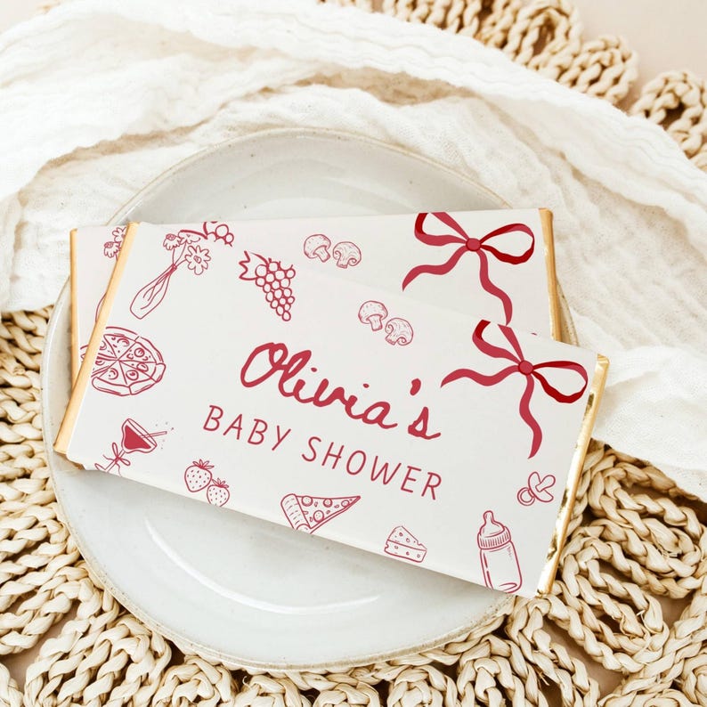 Special Delivery Candy Bar Wrapper, Pizza Chocolate Wrapper, Slice ...