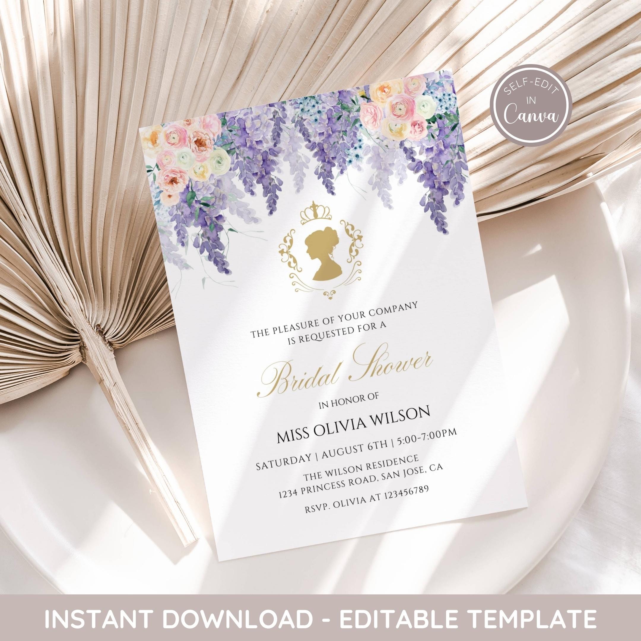 Victorian Invitation Template