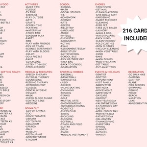 Editable Daily Routine Cards & Charts (boy), Toddler Routine Chart ...