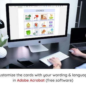 Editable Daily Routine Cards & Charts (boy), Toddler Routine Chart ...