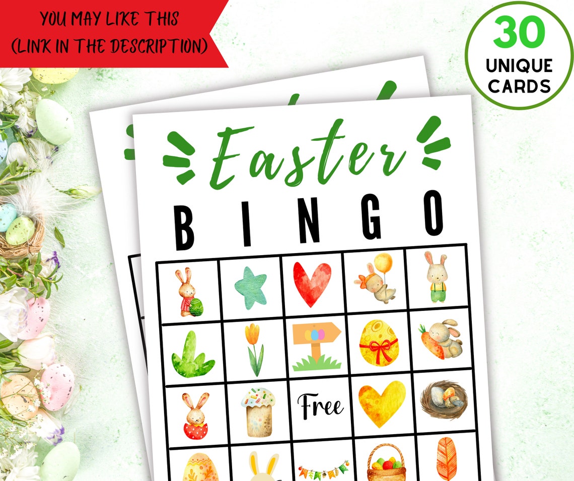 Printable Halloween Bingo 30 Unique Halloween Bingo Cards | Etsy