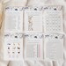 Under the Sea Baby Shower Game Bundle, Ocean Animal Baby Sprinkle Game ...