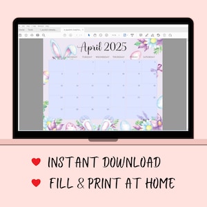 EDITABLE School Calendar 2024-2025 From July to June, Printable Monthly ...
