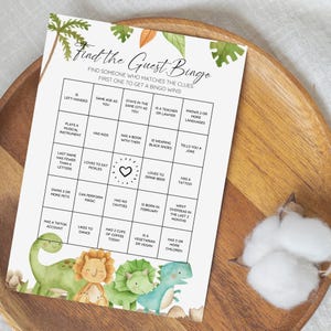 Dinosaur Baby Shower Game Bundle, Dinosaur Baby Shower Game Package ...