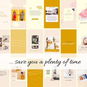 Boho Instagram Story Templates Canva Boho Instagram Quotes - Etsy
