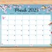 EDITABLE March 2025 Calendar, Beautiful Spring W/ Cherry Blossom, St ...