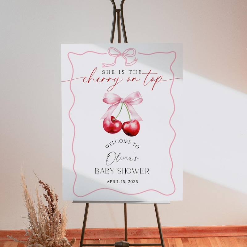 One Cherry Bow - Etsy