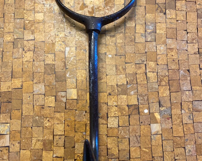 Vintage 10 Ice Hook With Wooden Handle - Etsy