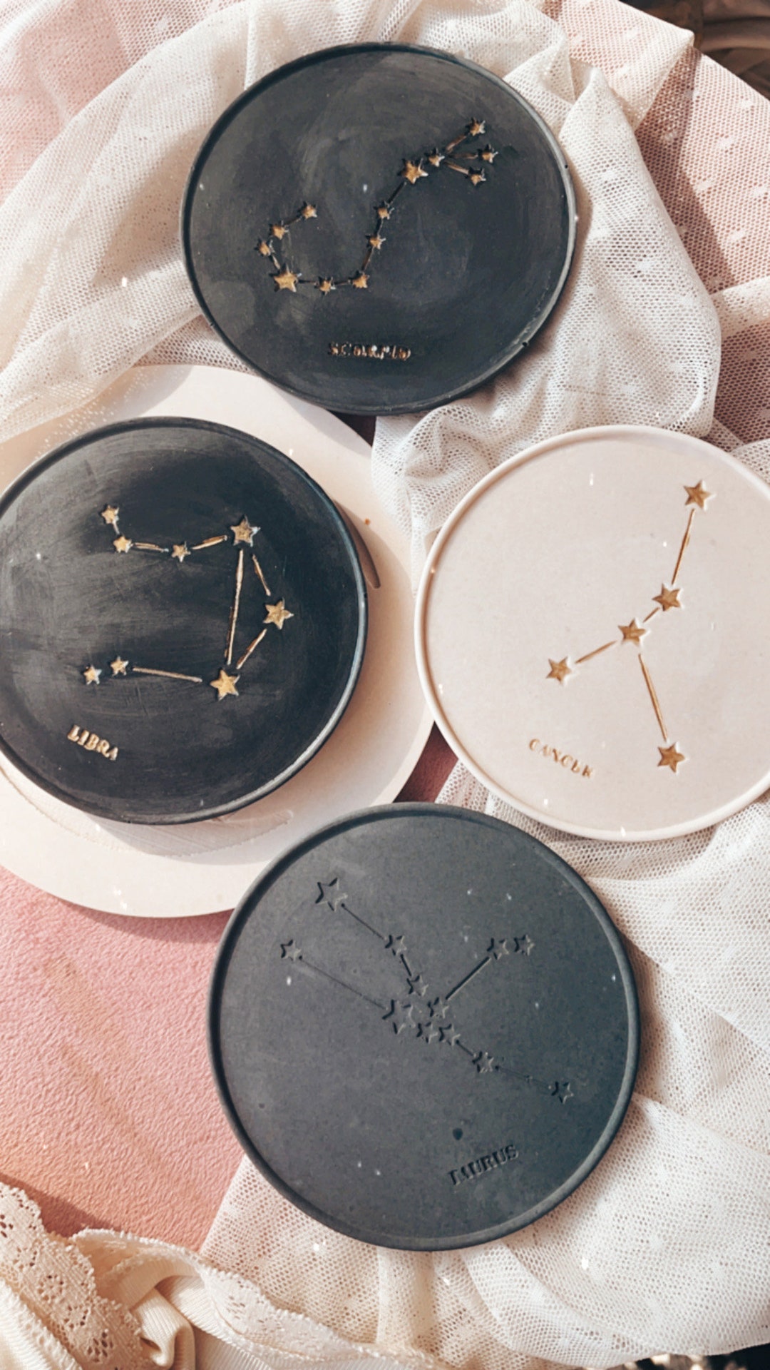 Zodiac Sign Star Constellation Coaster - Etsy